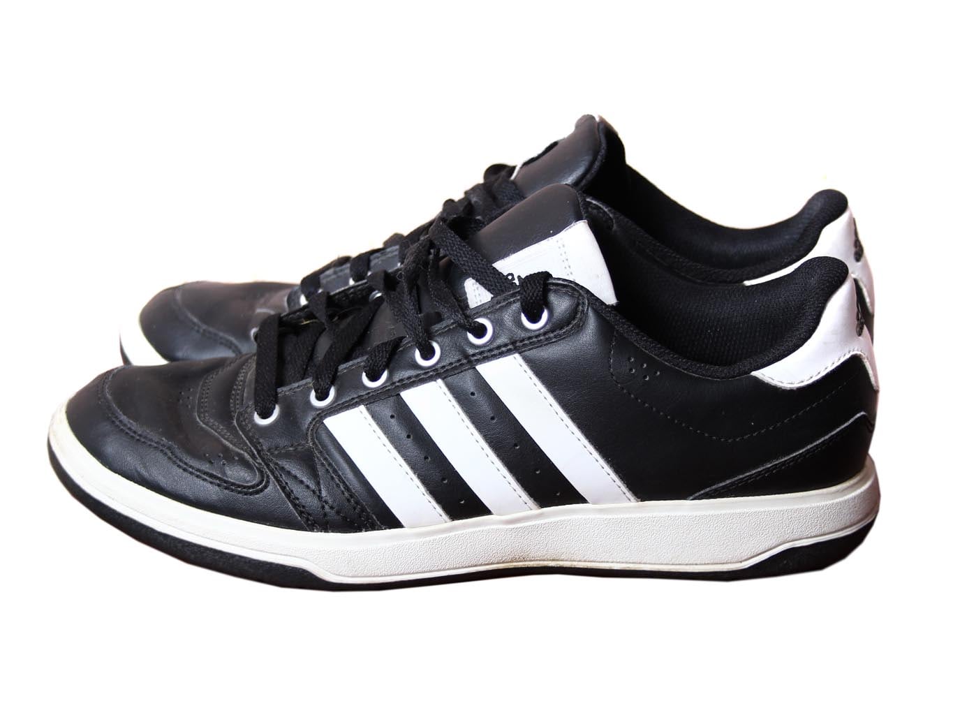 ADIDAS : Б У - Кроссовки мужские черные кожаные 43 размер - ADIDAS ...